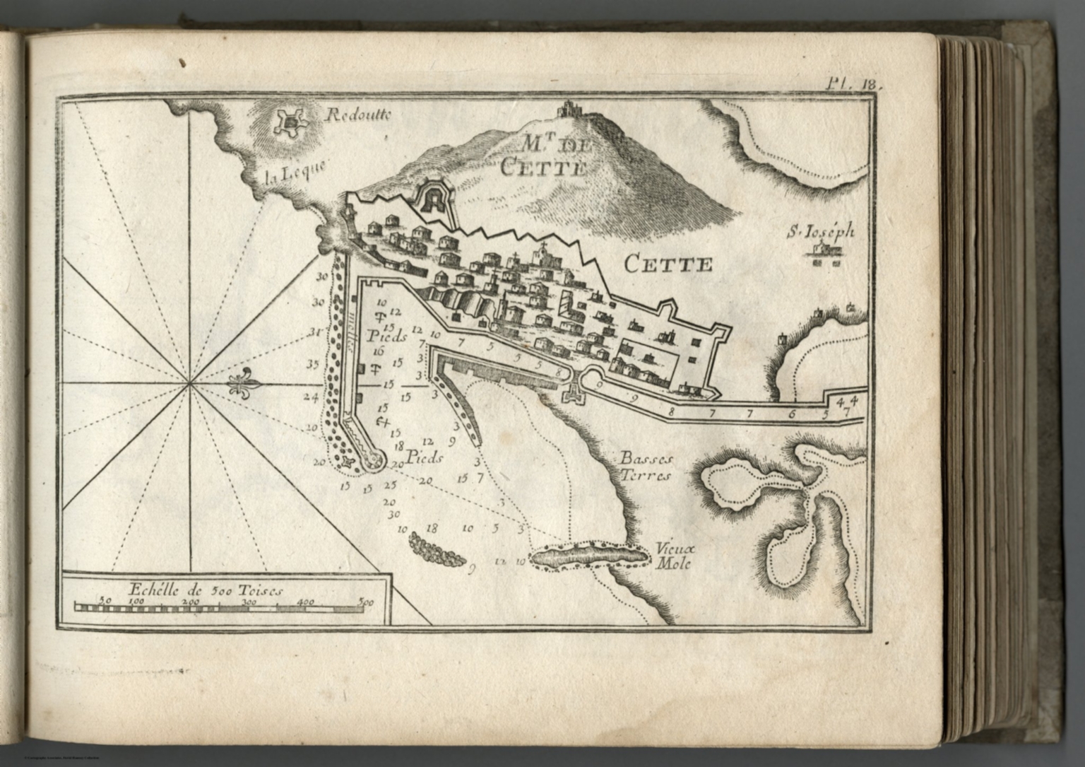 Pl. 18. Sete, France. - David Rumsey Historical Map Collection