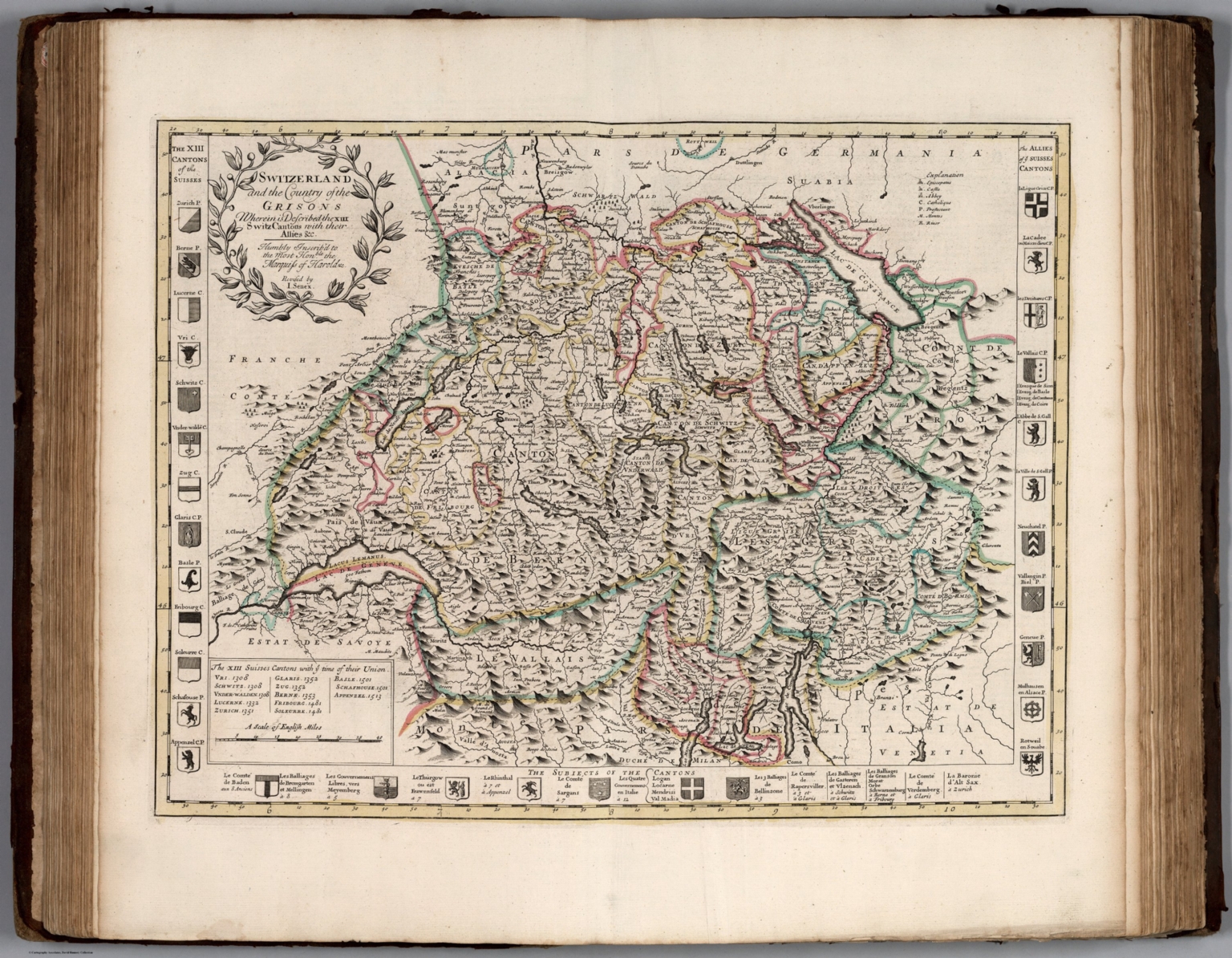 Switzerland and the Country of the Grisons. - David Rumsey Historical ...