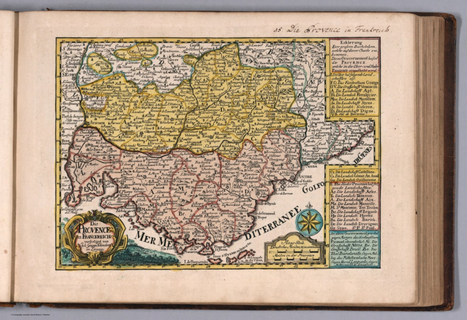 Vol 1:15- Die Provence in Franckreich - David Rumsey Historical Map ...