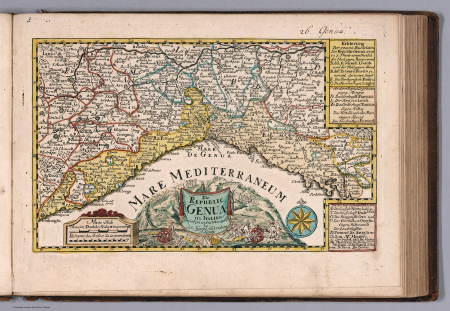Vol 1:26- Die Republic Genua in Italien - David Rumsey Historical Map ...