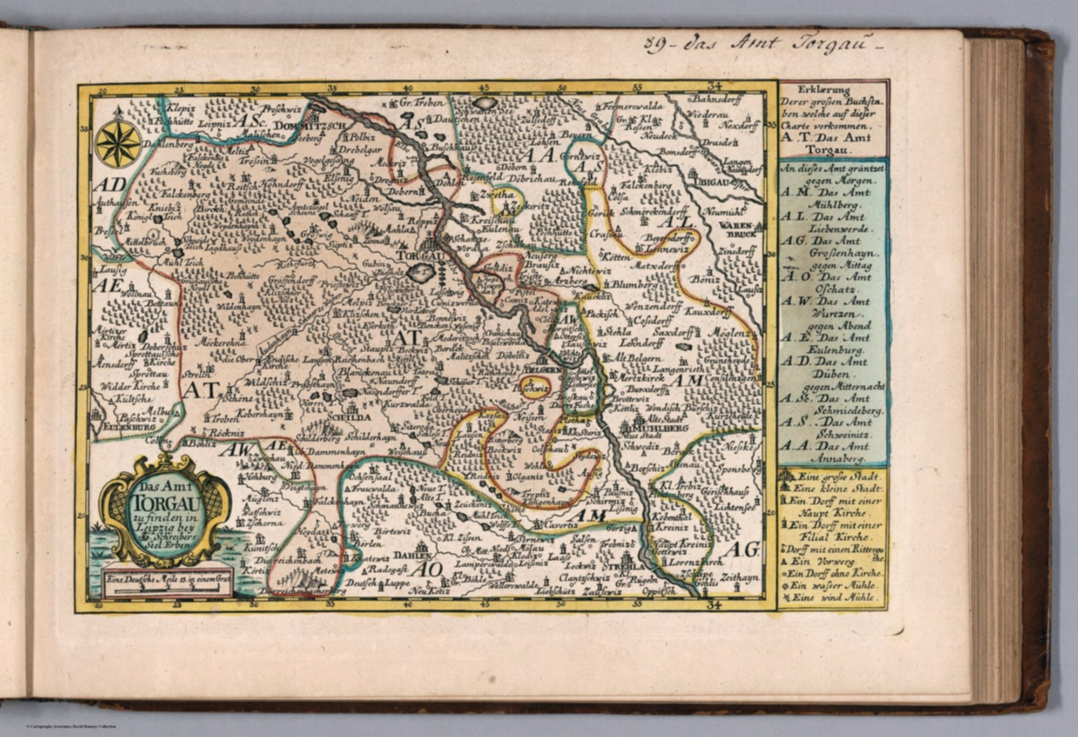 Vol 2:89- Das Amt Torgau - David Rumsey Historical Map Collection