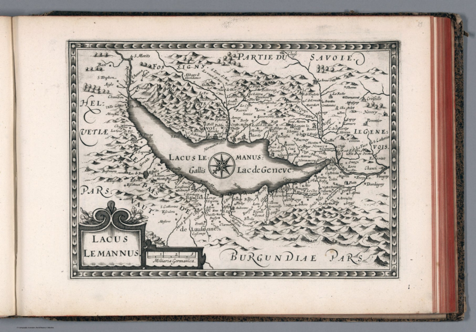 Lacus Lemannus - David Rumsey Historical Map Collection