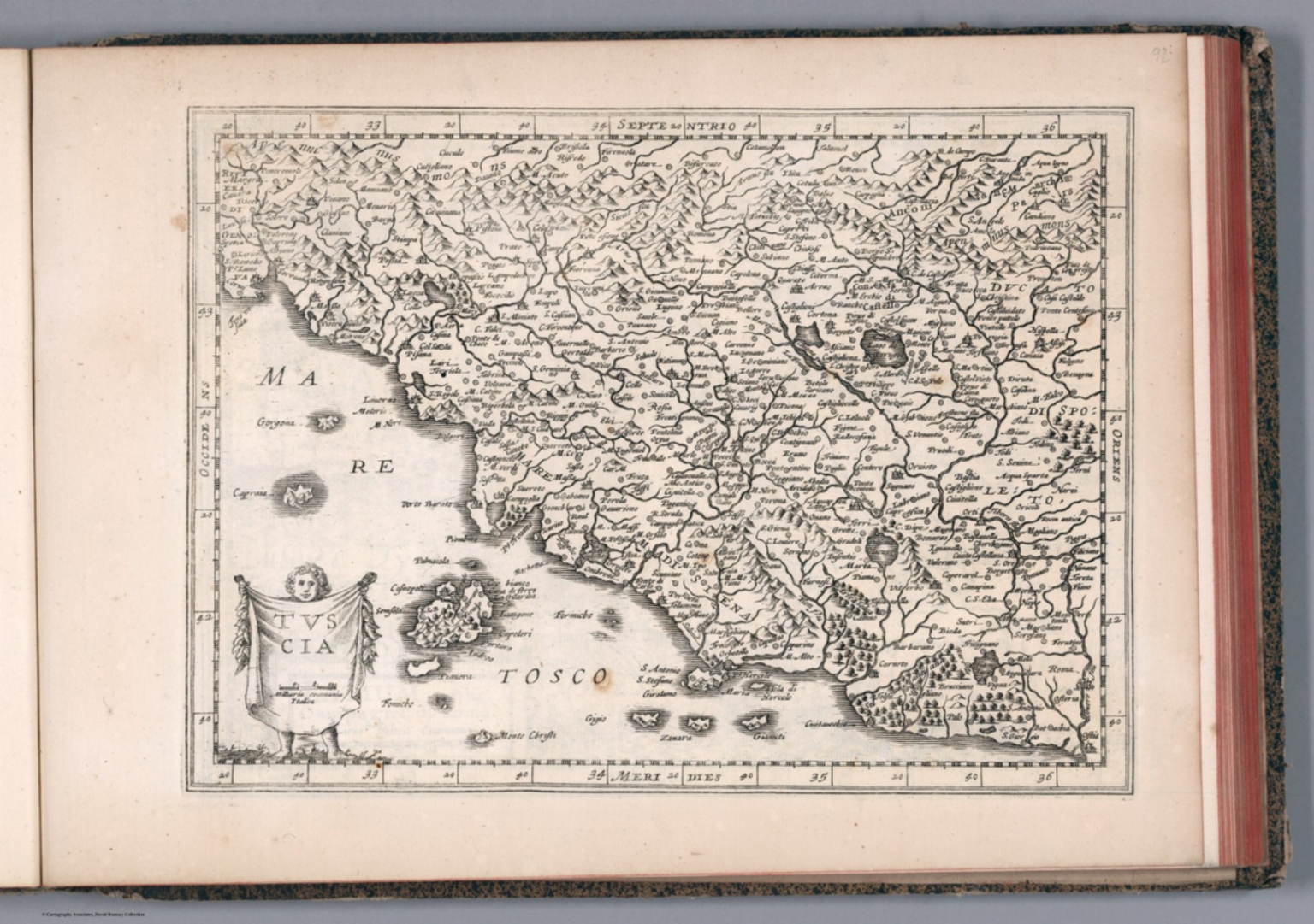 Tuscia - David Rumsey Historical Map Collection