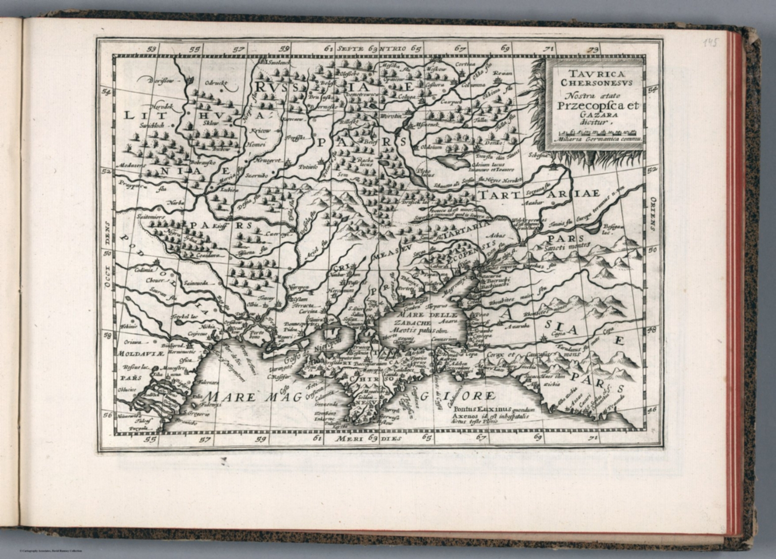 Taurica Chersonesus : Nostra aetate Przecopsca, et Gazara dicitur ...