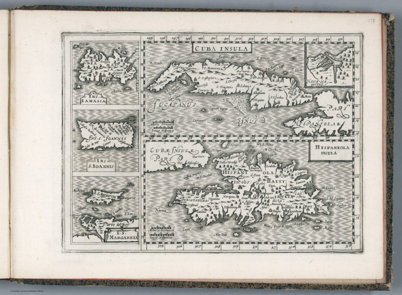 Cuba Insula. Hispaniola Insula - David Rumsey Historical Map Collection