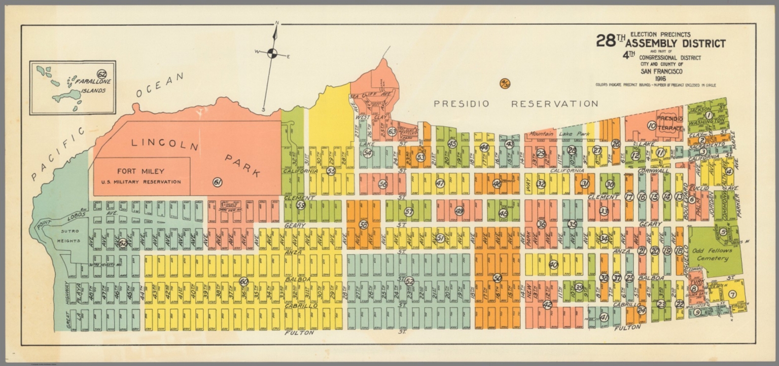 Election Precincts. 28th Assembly District and Part of 4th ...