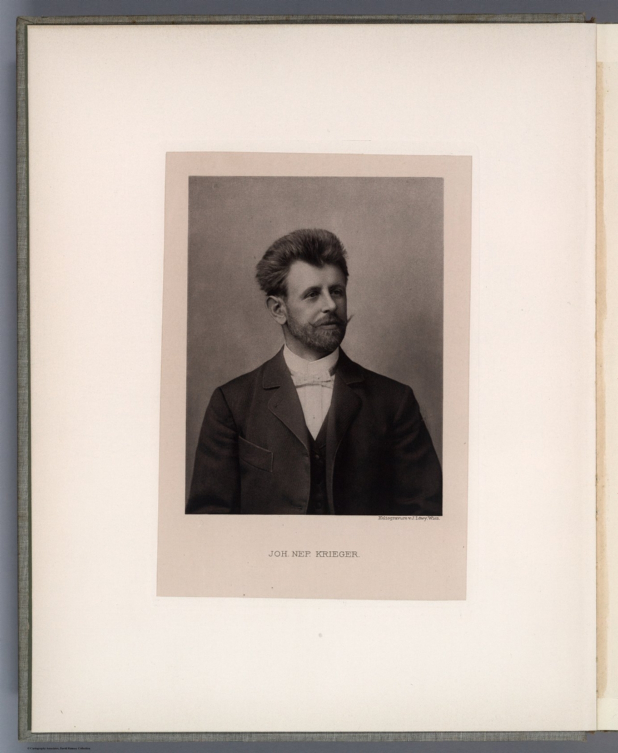 Frontispiece: Joh. Nep. Krieger. - David Rumsey Historical Map Collection