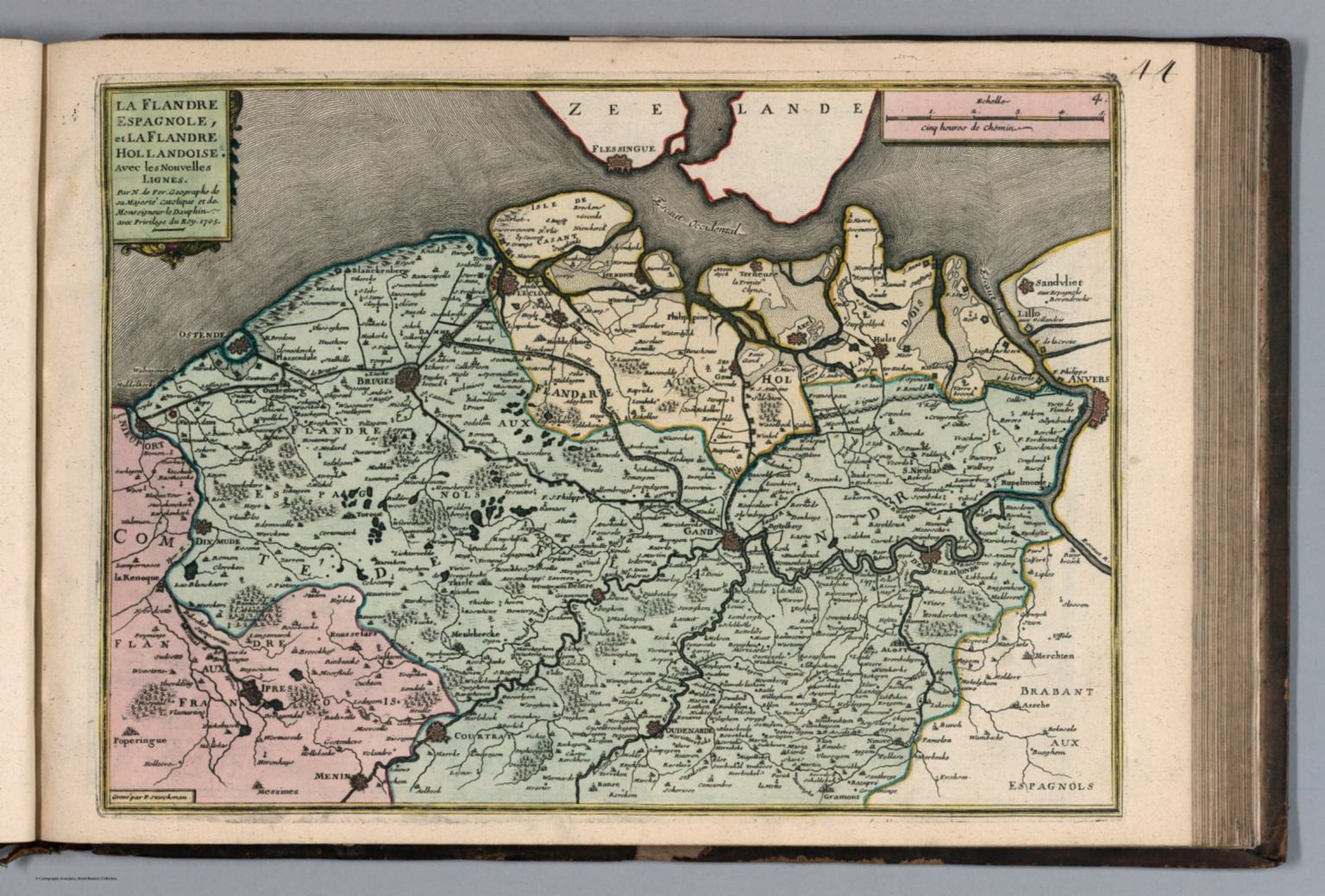 La Flandre Espagnole, et la Flandre Hollandoise. - David Rumsey ...