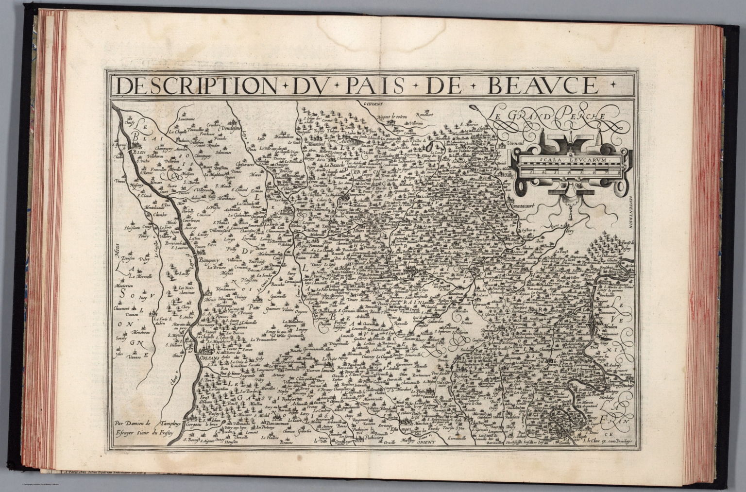Description du Pays de la Beauce. - David Rumsey Historical Map Collection