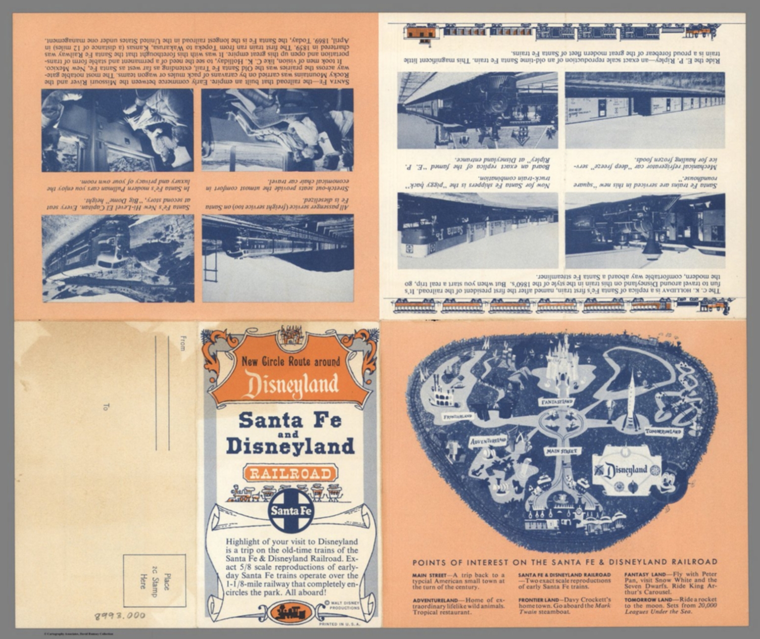 Covers and Map: New Circle Route around Disneyland. - David Rumsey ...