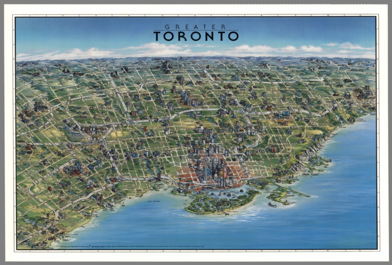 Greater Toronto. - David Rumsey Historical Map Collection