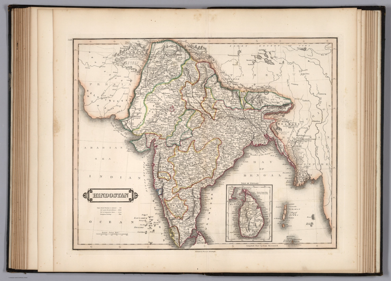 Hindostan - David Rumsey Historical Map Collection