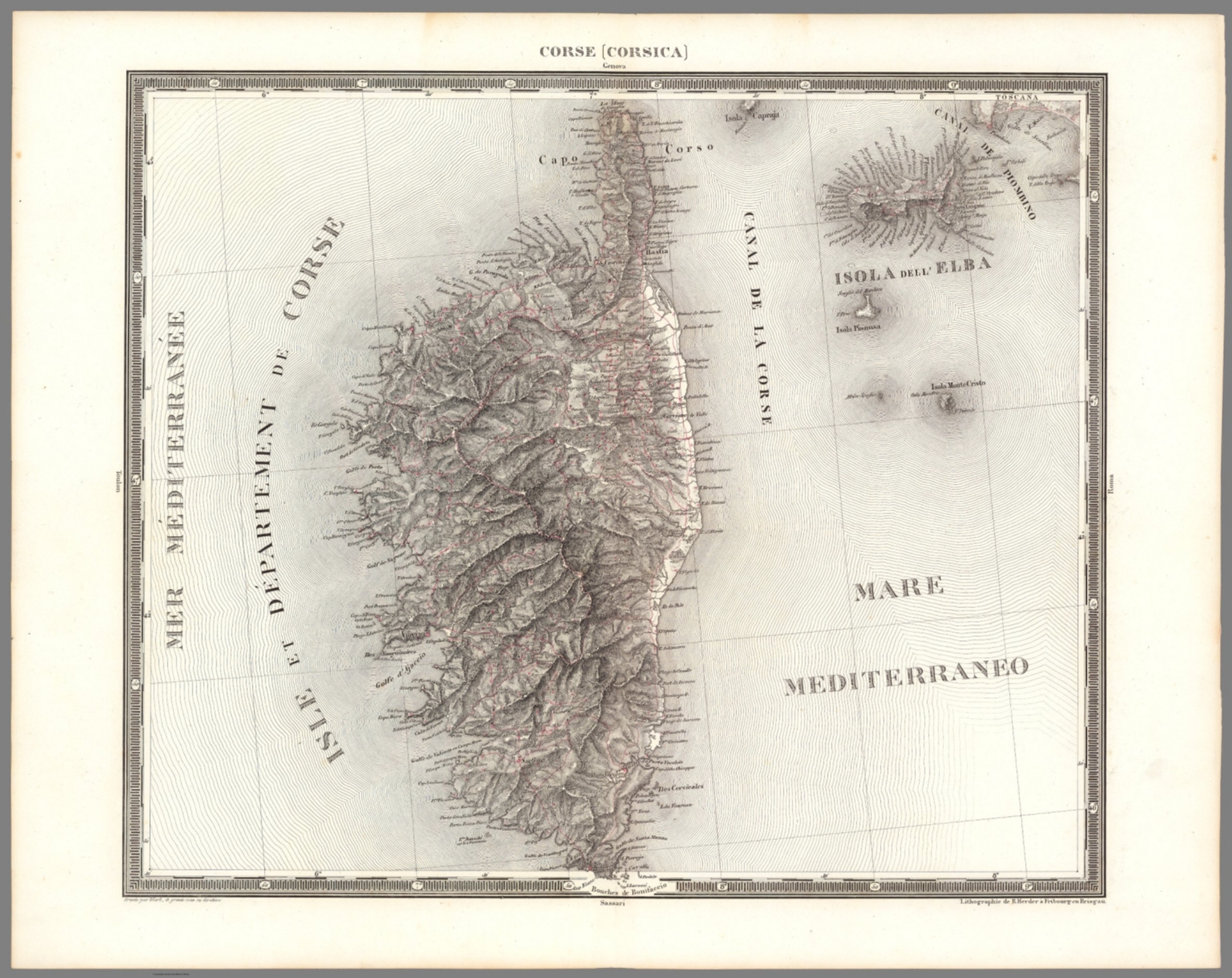 Corsica - David Rumsey Historical Map Collection