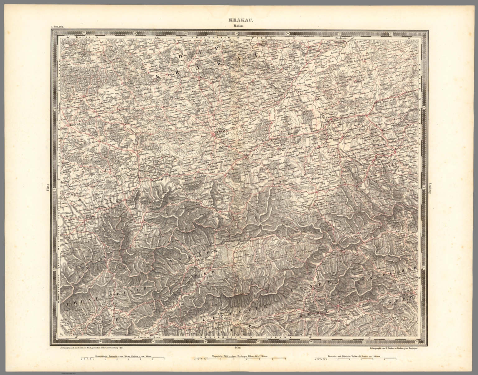 Krakau - David Rumsey Historical Map Collection