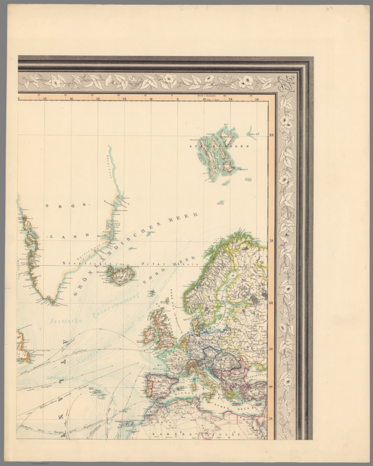 Sheet 4 Erdkarte in Mercators Projection - David Rumsey Historical Map Collection