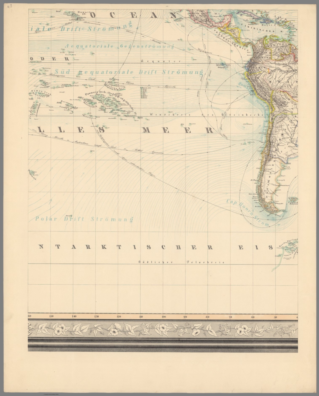 Sheet 7 Erdkarte in Mercators Projection - David Rumsey Historical Map Collection