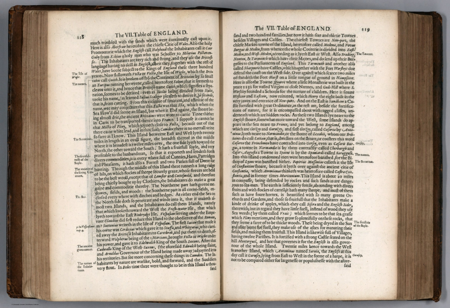 Text Page: (Continues)The Seventh table of England - David Rumsey ...