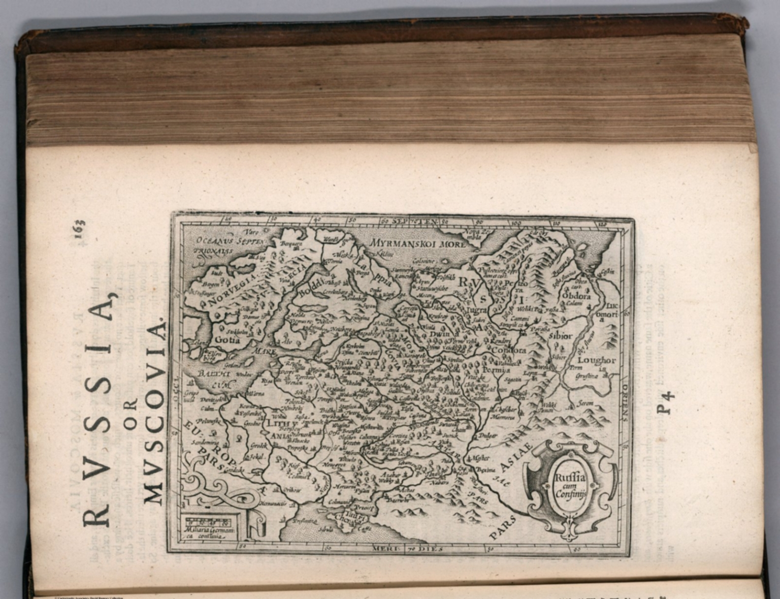 Russia or Moscovia. Russia cum Confinijs - David Rumsey Historical Map ...