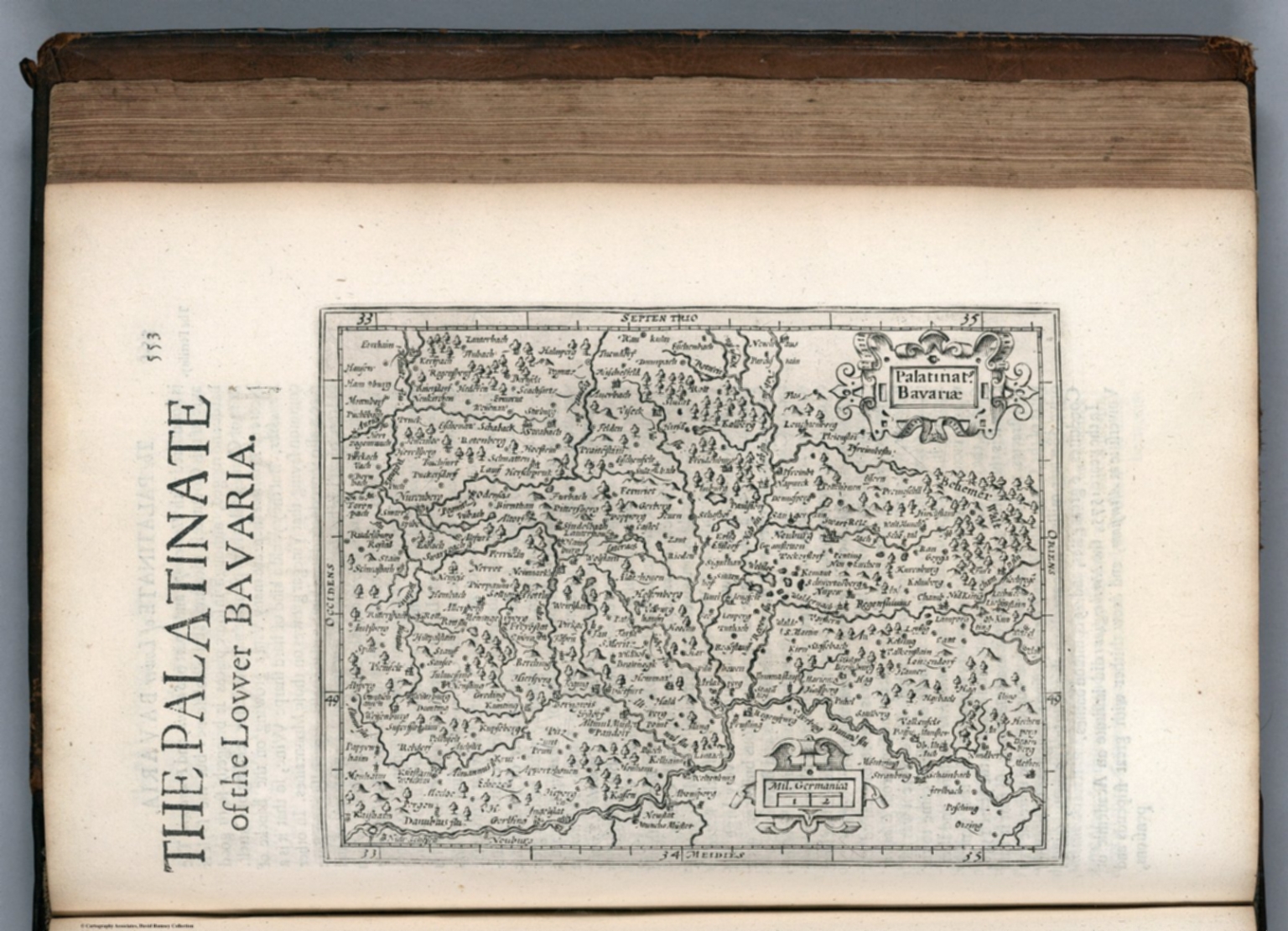 The Palatinate of the lower Bavaria. Palatinat. Bavariae - David Rumsey Historical Map Collection