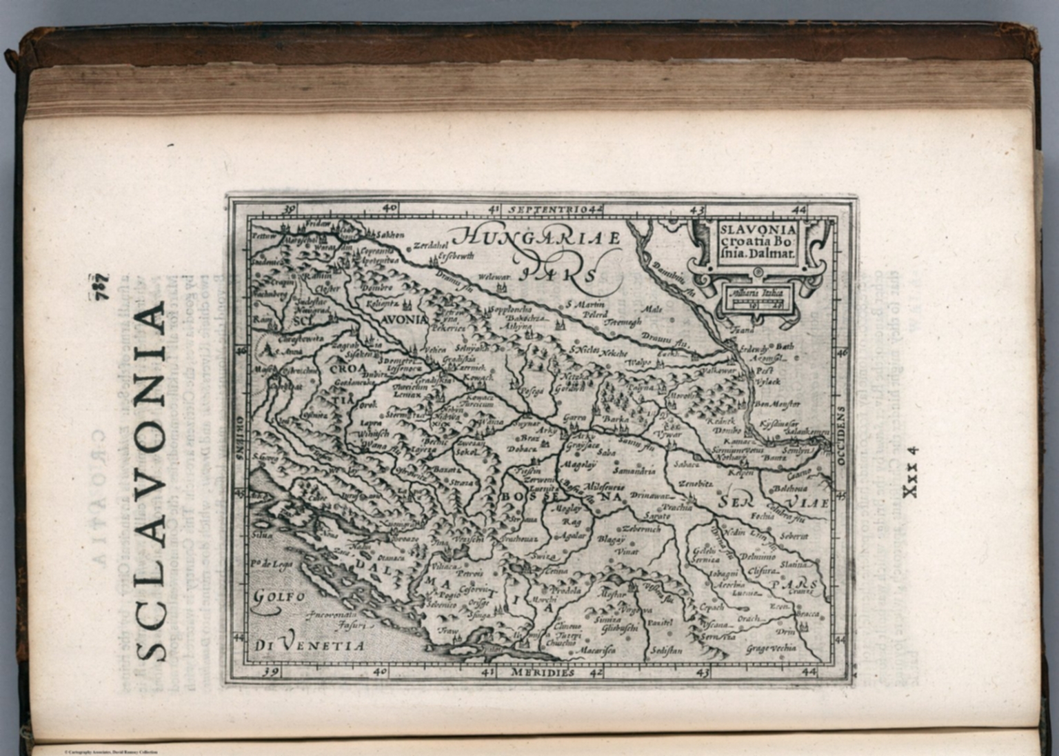 Sclavonia. Slavonia, Croatia, Bosnia, Dalmat - David Rumsey Historical ...