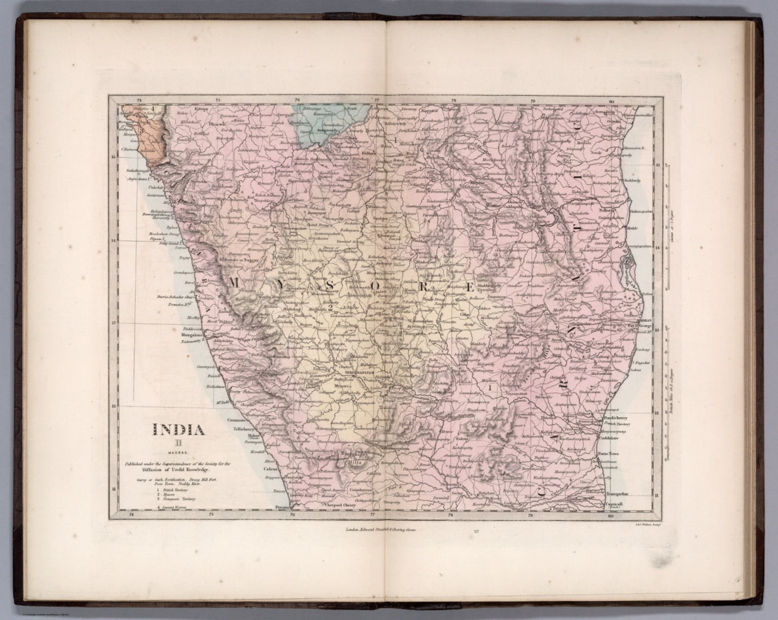 India II Madras - David Rumsey Historical Map Collection