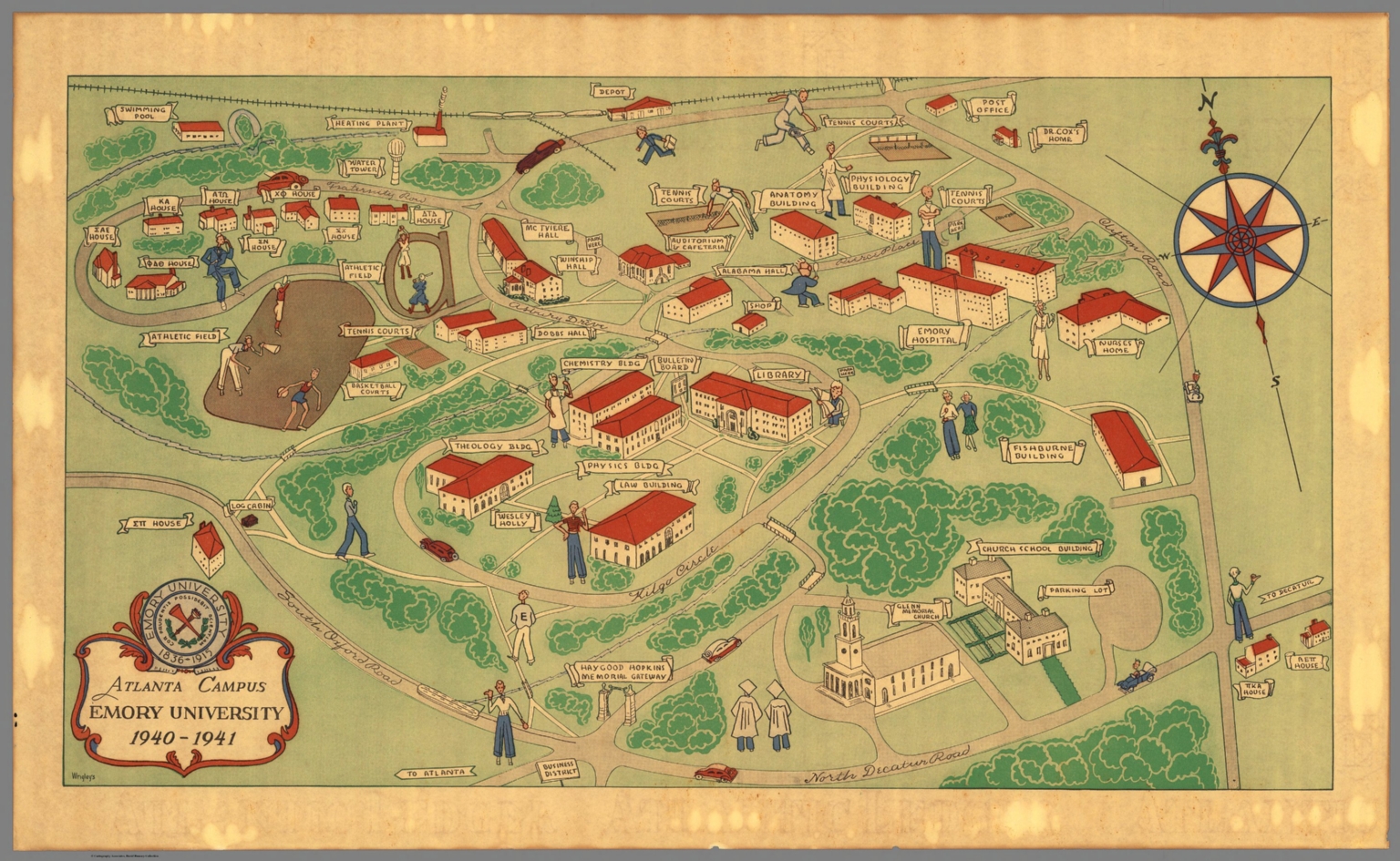 Emory University Atlanta Map $400M Gift To Emory Ensures World Class