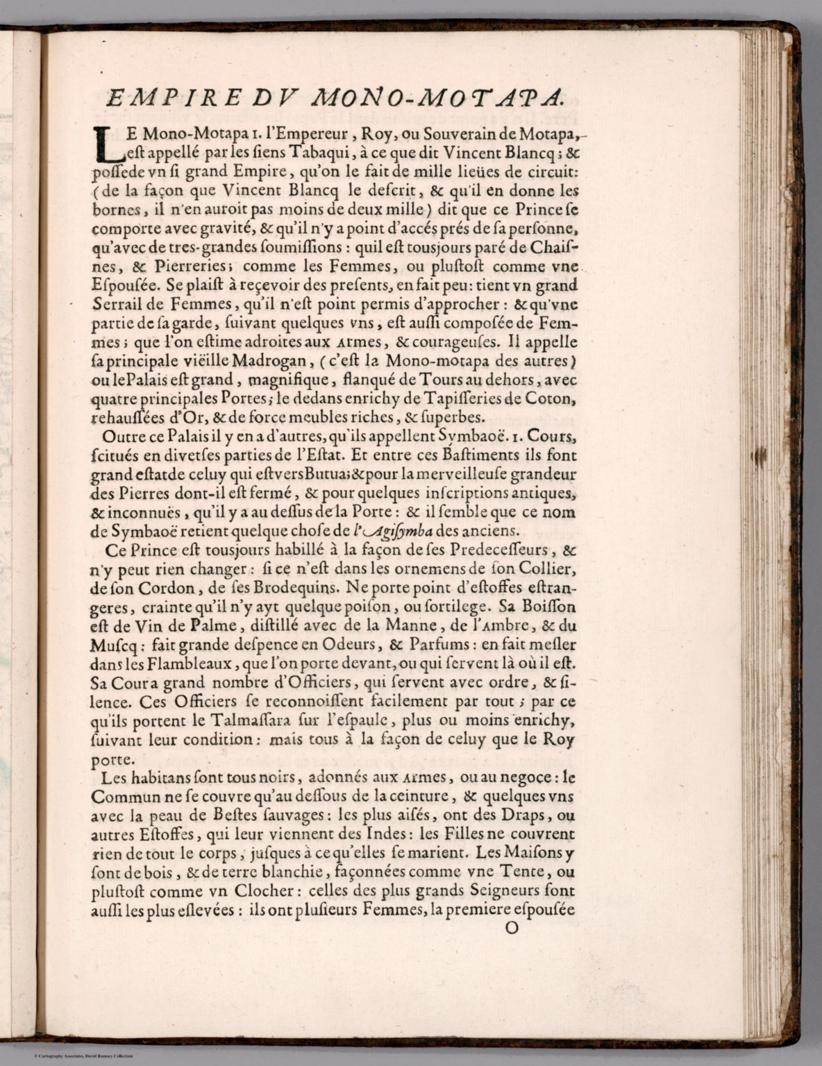 Text Page: Empire du Mono-Motapa - David Rumsey Historical Map Collection
