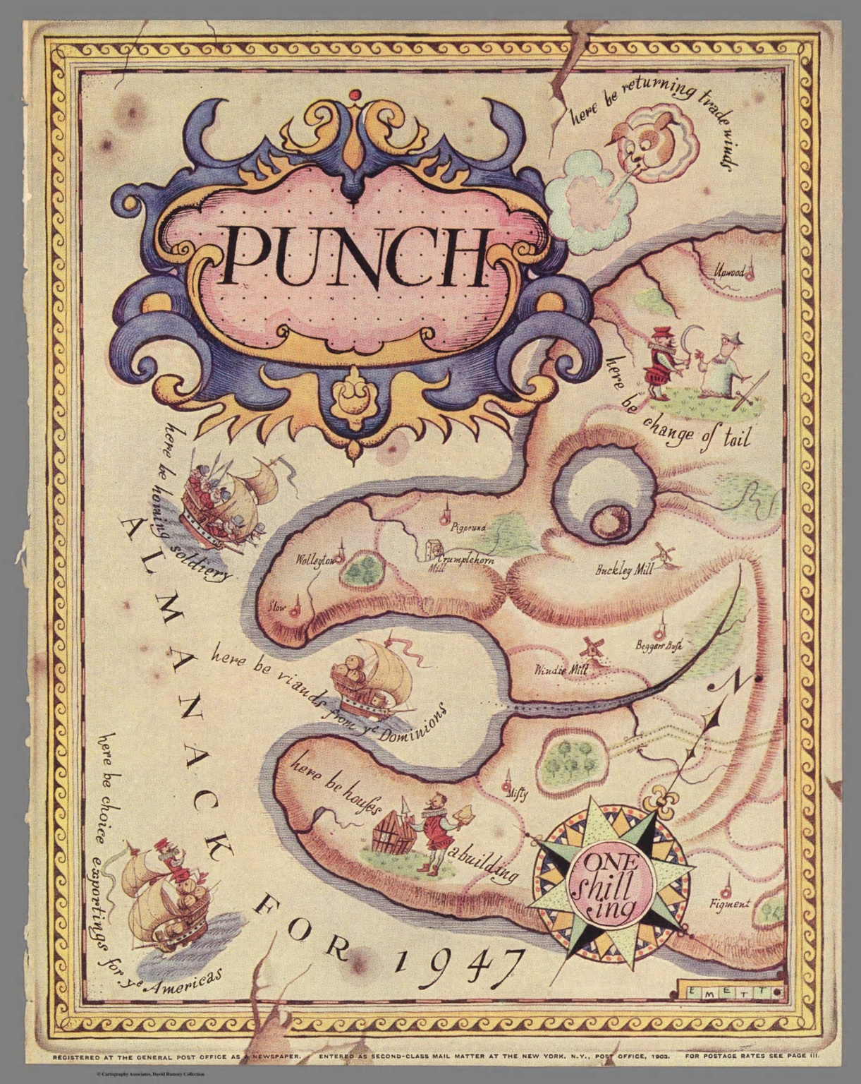 Punch. Emett - David Rumsey Historical Map Collection