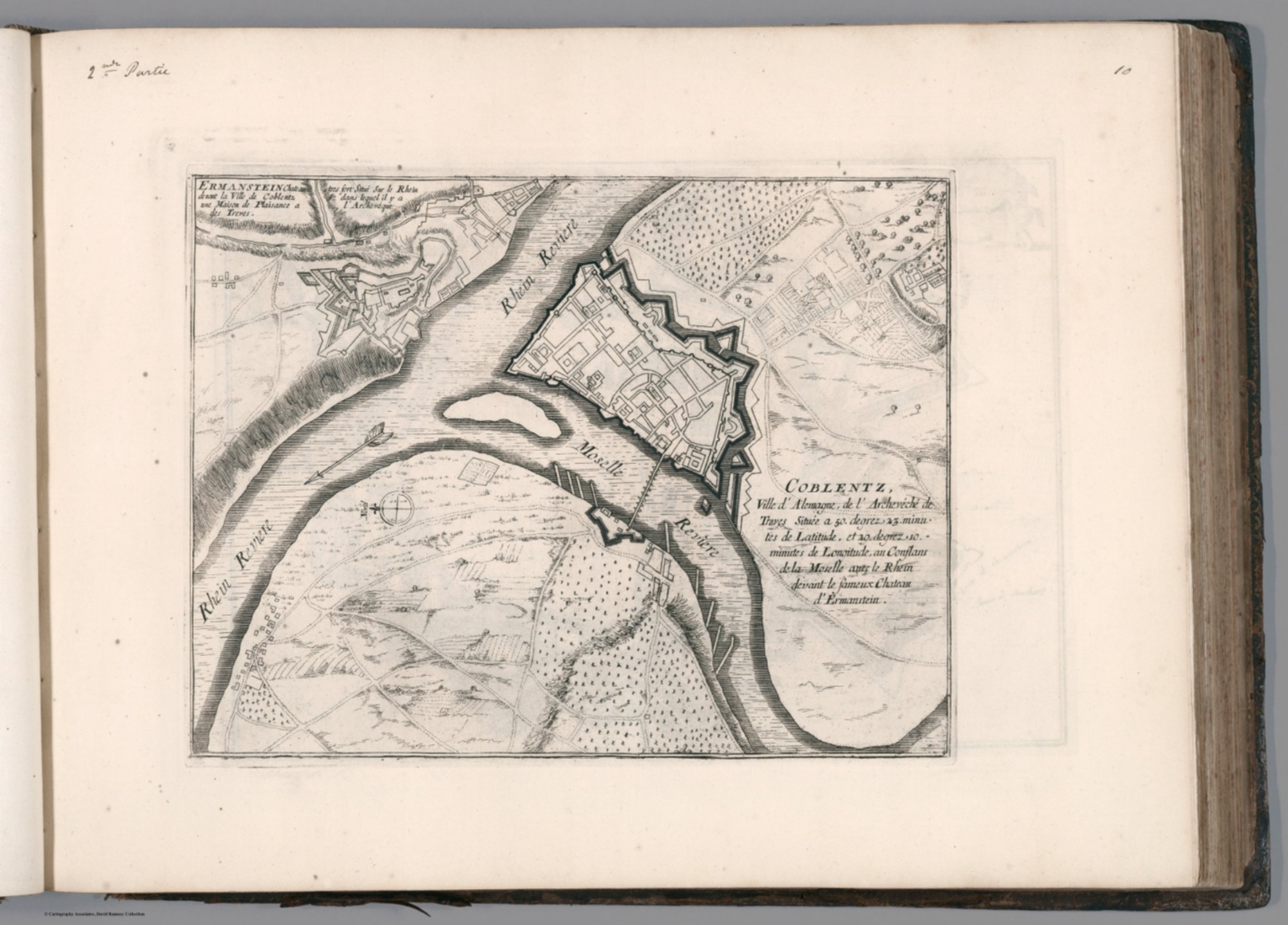 Coblentz : Ville d'Alemagne, de l'Archeveche de Treves - David Rumsey ...