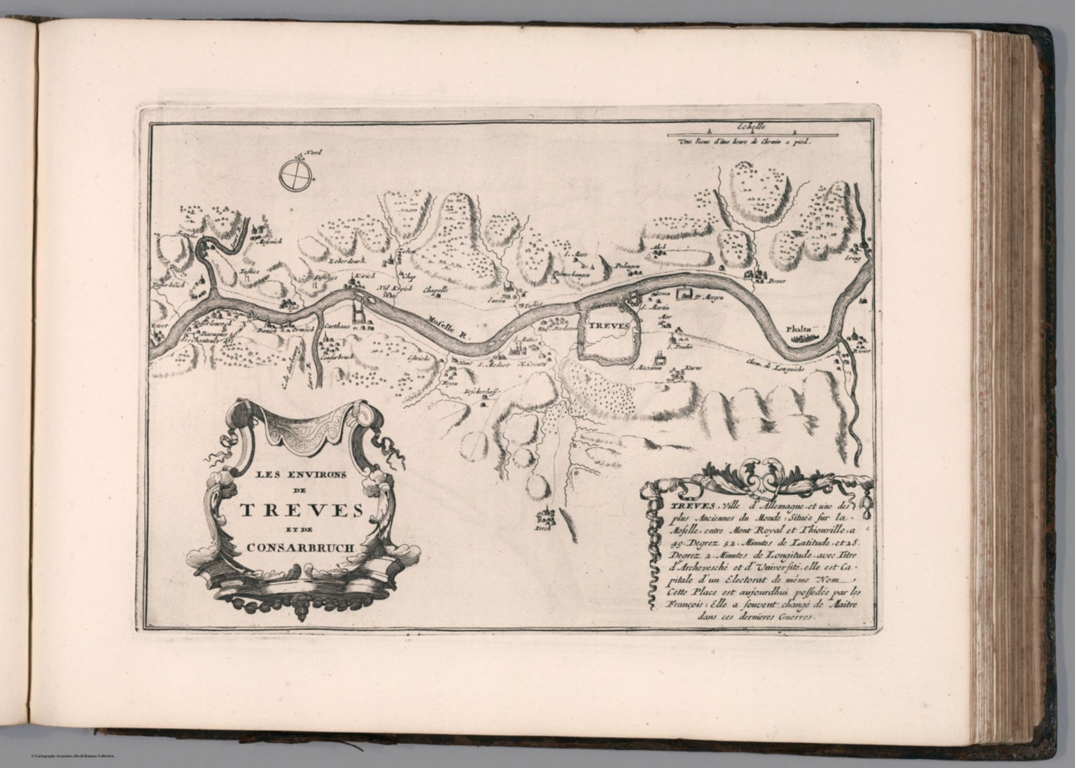 Les Environs De Treves Et De Consarbruch - David Rumsey Historical Map ...