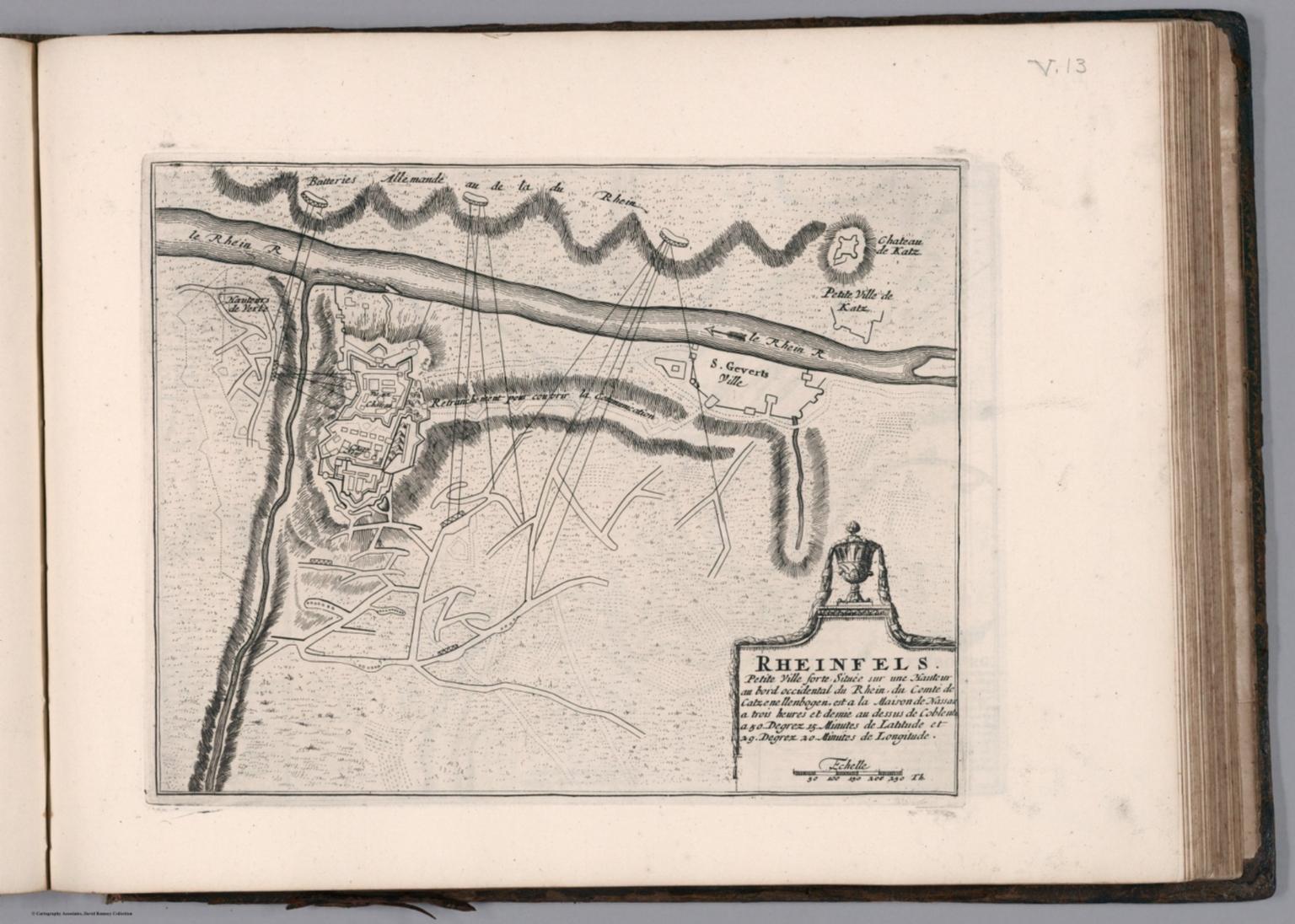 Rheinfels : Petite Ville forte - David Rumsey Historical Map Collection