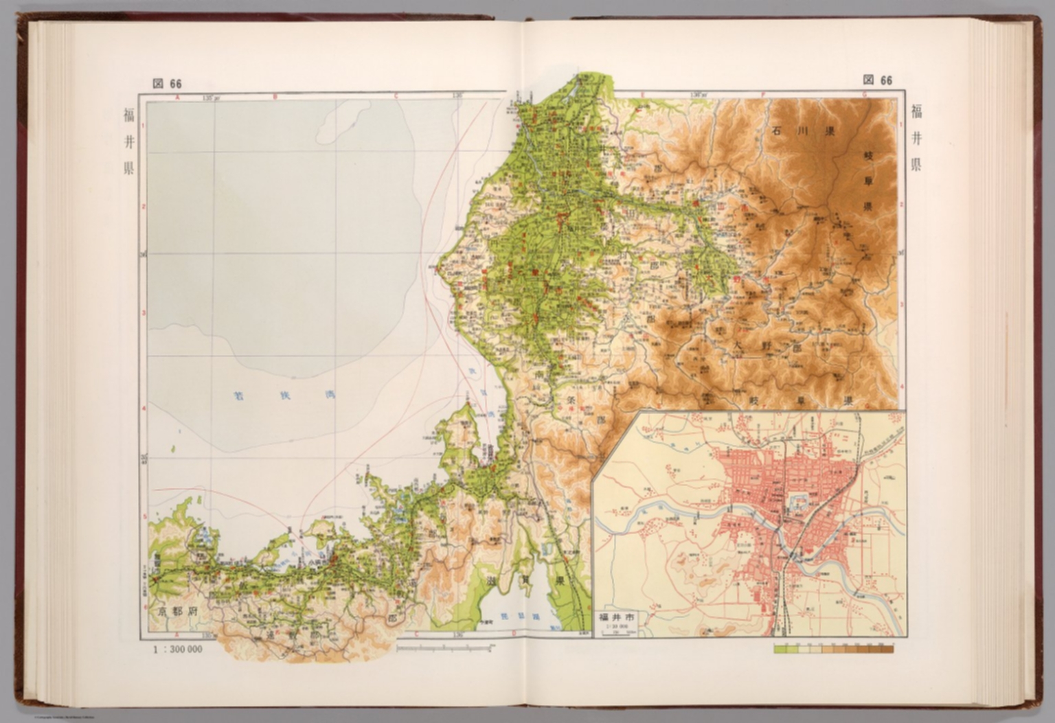 66 Fukui prefecture, Japan - David Rumsey Historical Map Collection