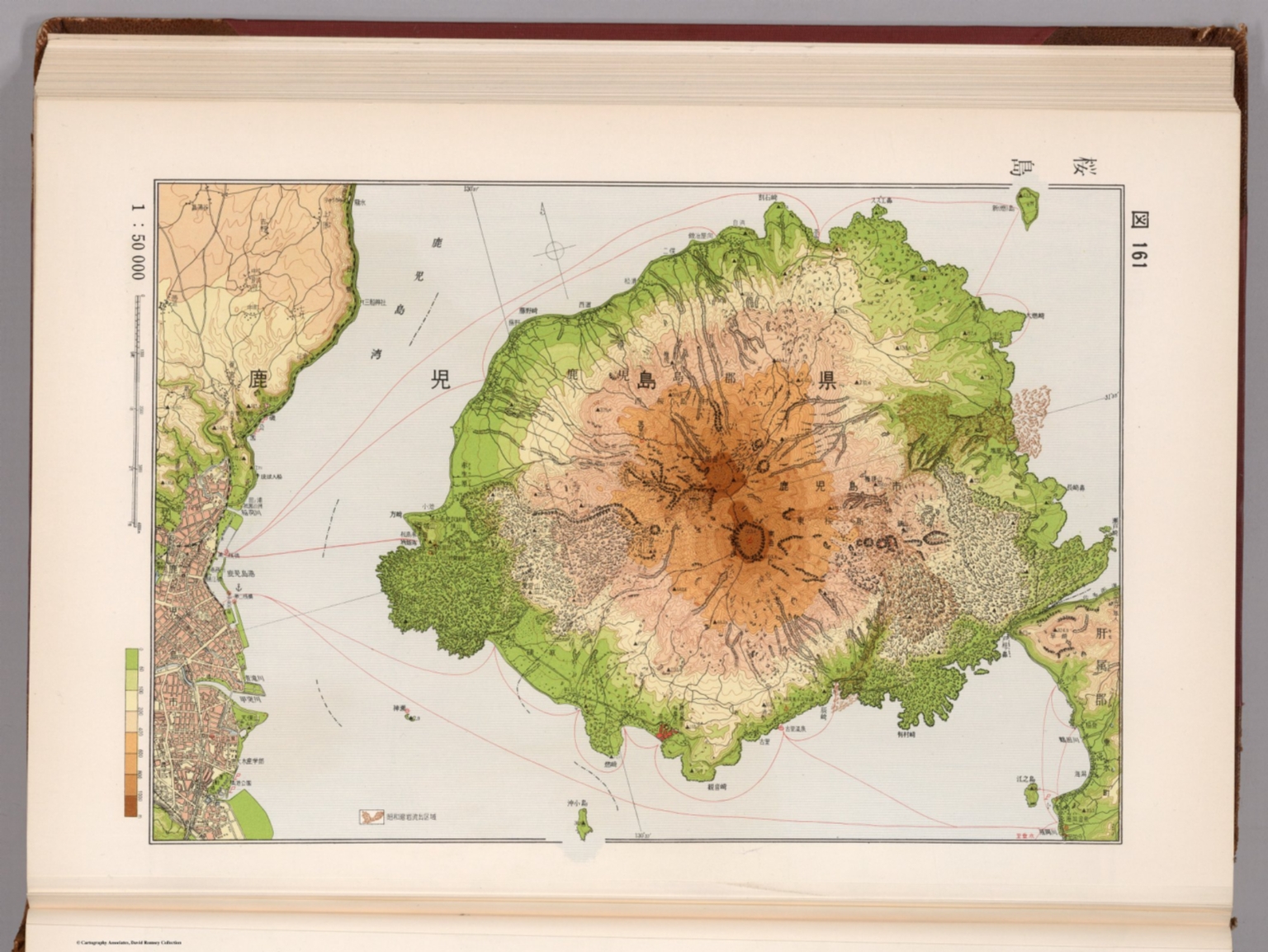 161 Sakurajima, Japan - David Rumsey Historical Map Collection