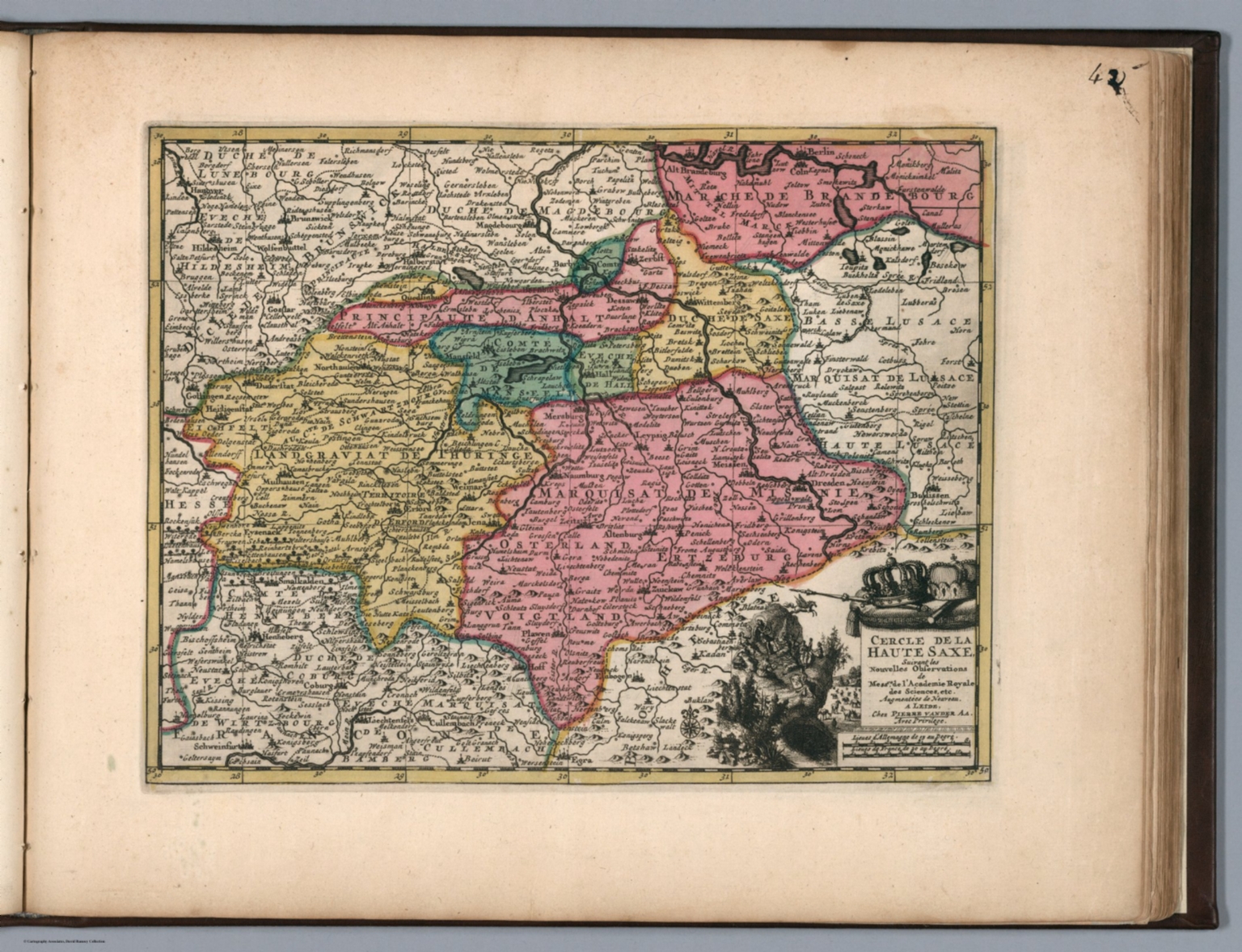 Cercle de la Haute Saxe - David Rumsey Historical Map Collection
