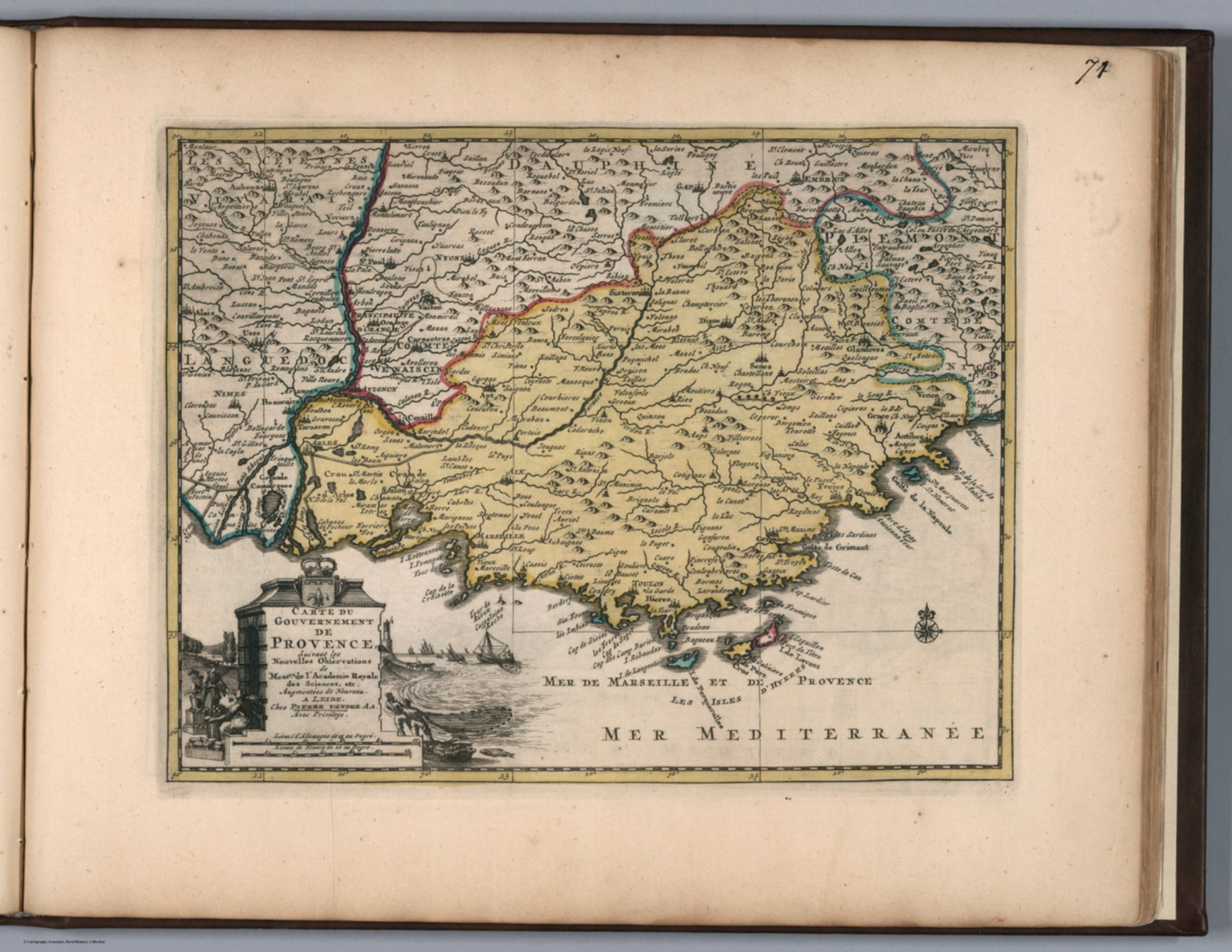 Carte du gouvernement de Provence - David Rumsey Historical Map Collection