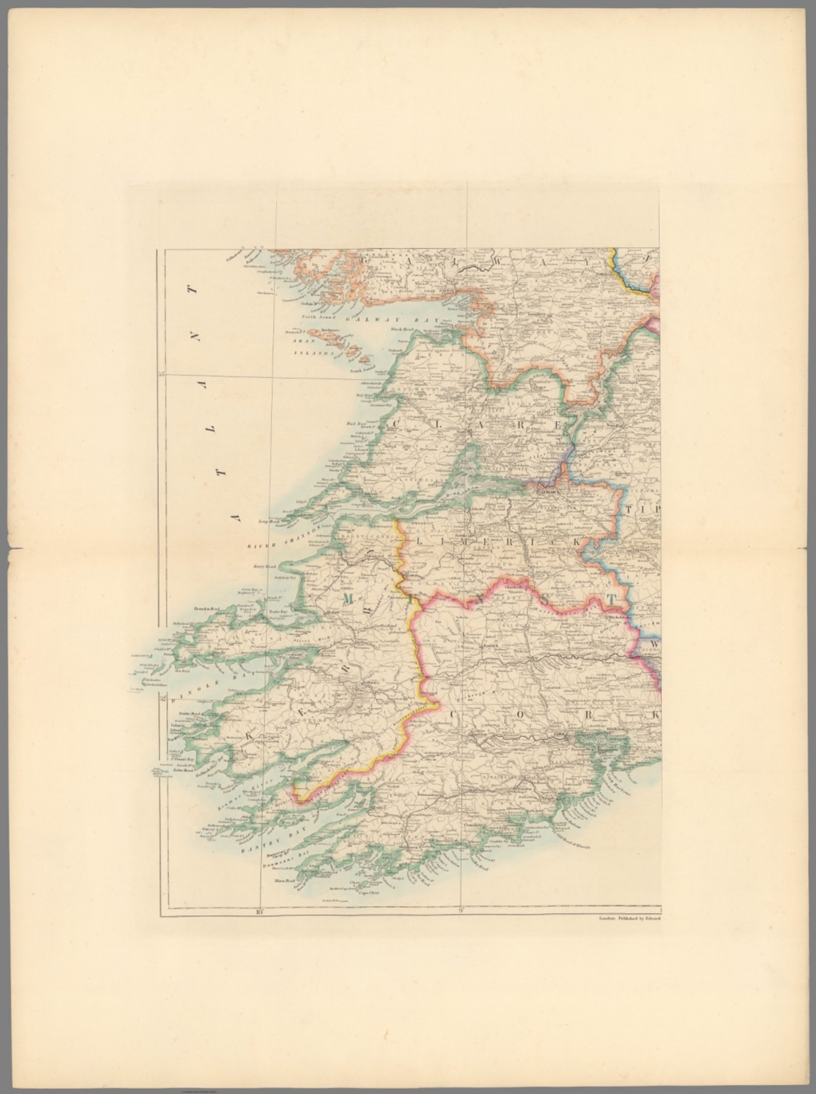 Stanford's map of Ireland. SW - David Rumsey Historical Map Collection