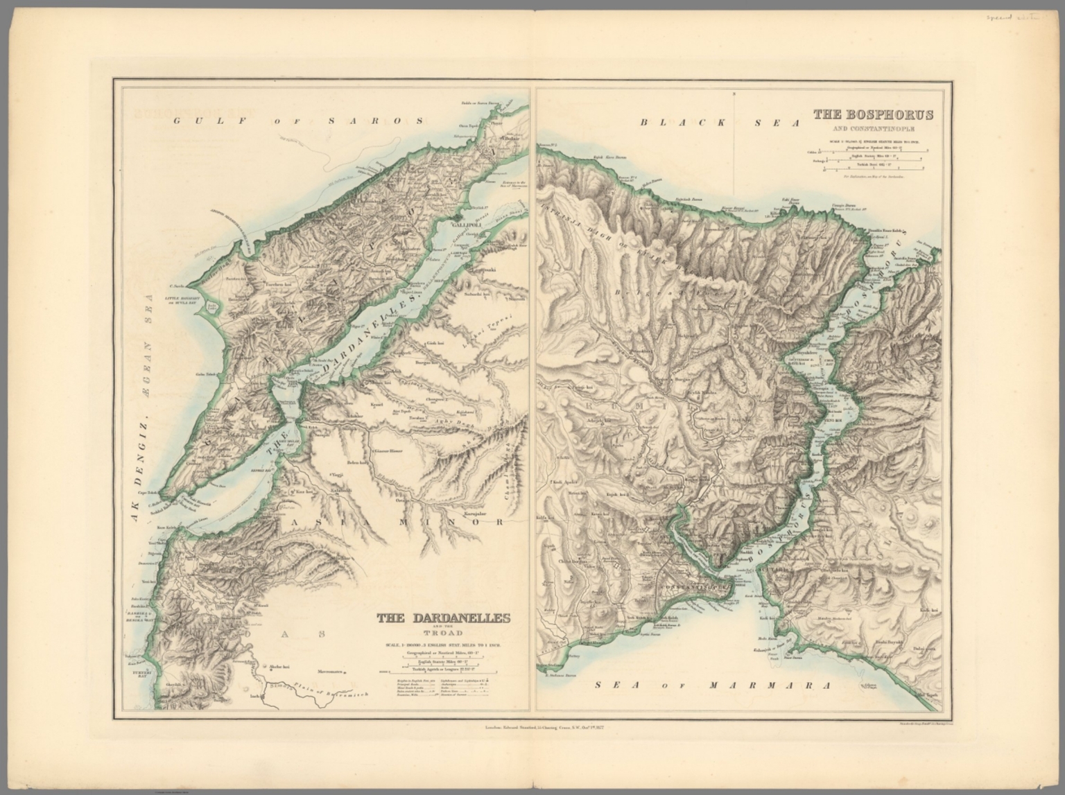 The Dardanelles and the Troad. The Bosphorus and Constantinople - David ...