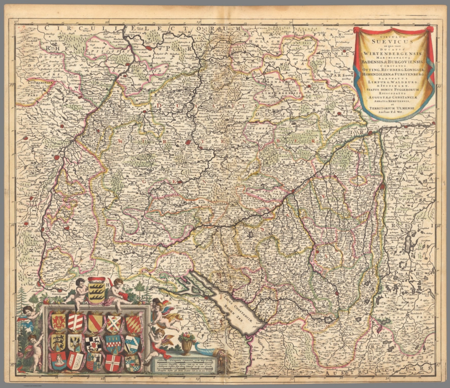 Circulus Suevicus - David Rumsey Historical Map Collection