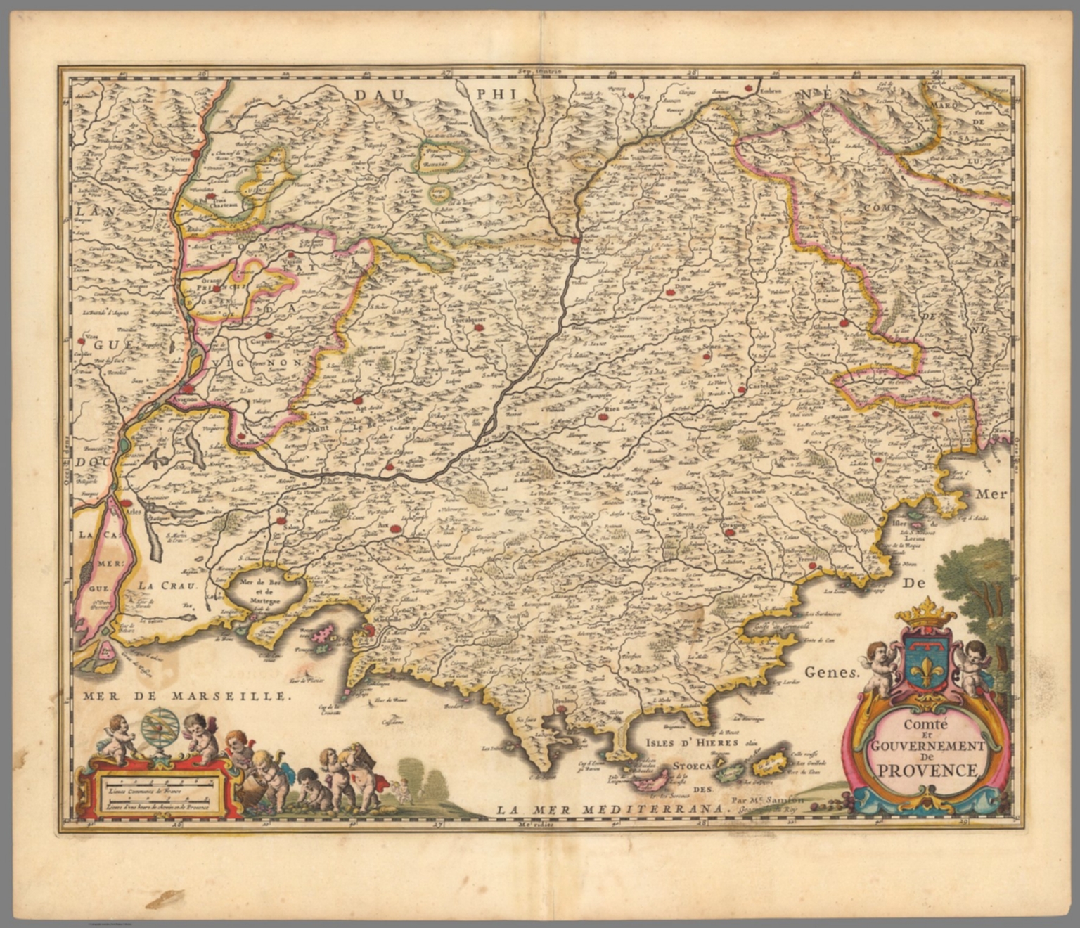 Comte et gouvernement de Provence - David Rumsey Historical Map Collection