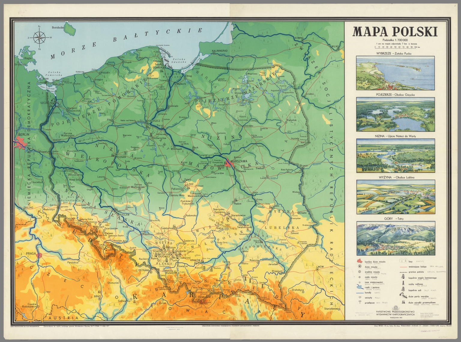 Composite: Mapa Polski. - David Rumsey Historical Map Collection