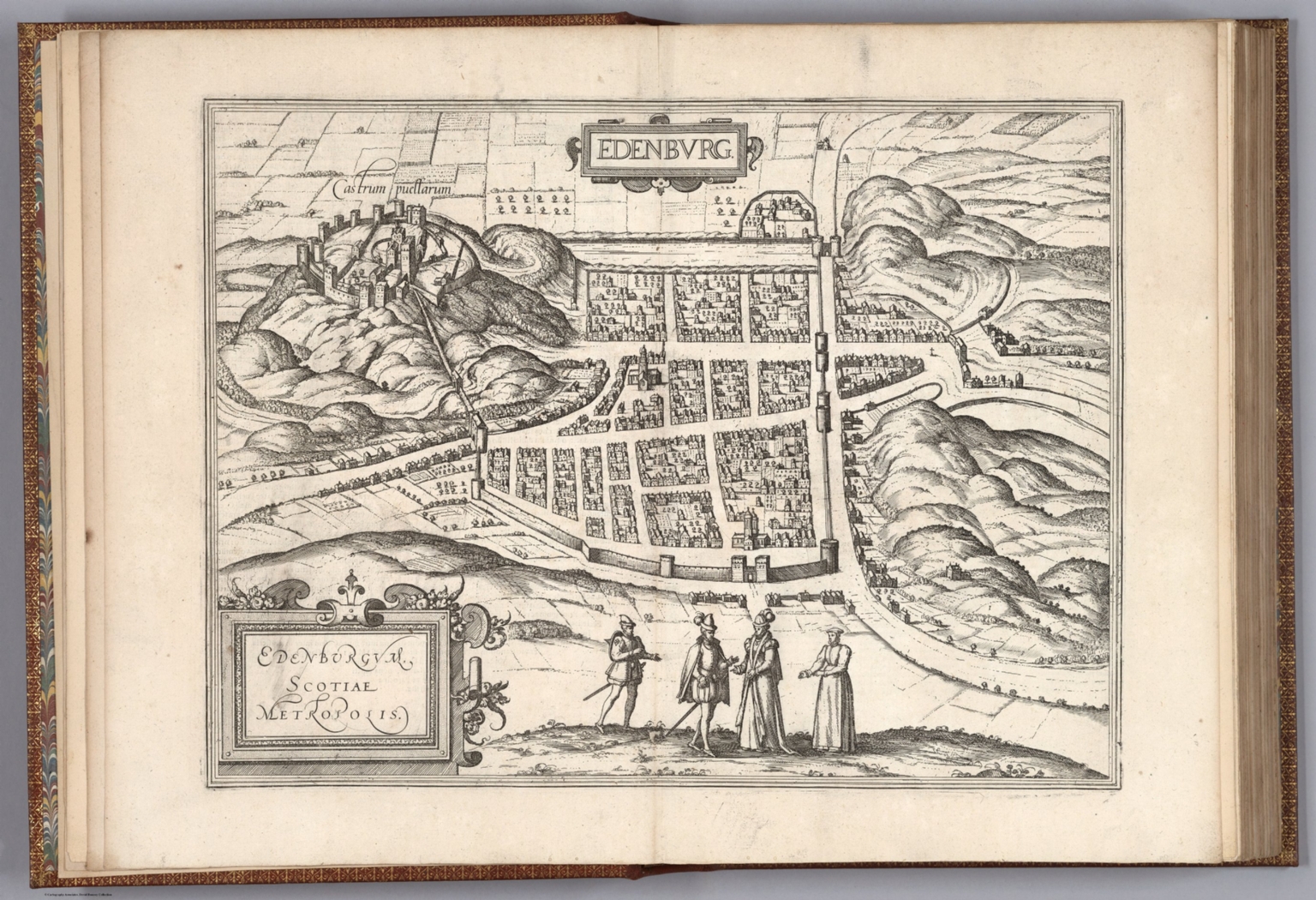 Vol III (4) Edenburg, Edenburgum, Scotia Metropolis. - David Rumsey ...