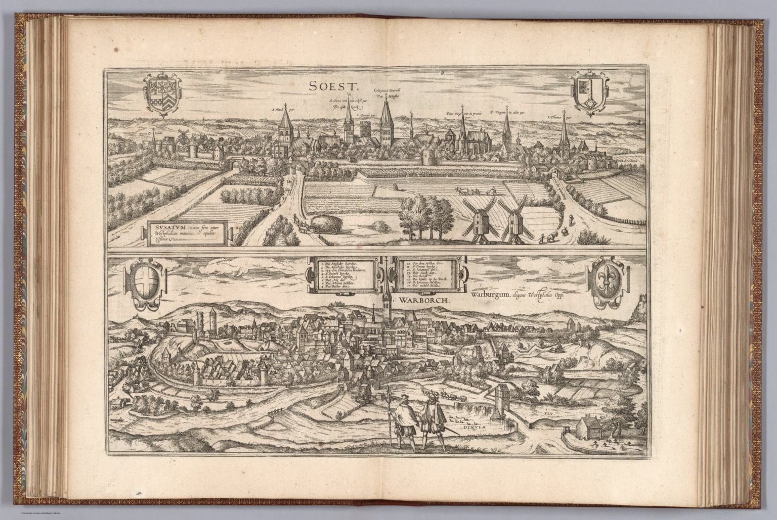 Vol III (37) Soest. Warborch (Warburg). - David Rumsey Historical Map ...
