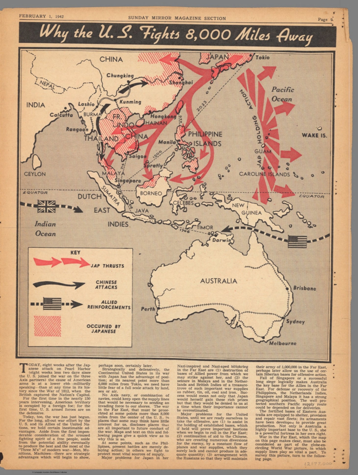 Why the U.S. Fights 8,000 Miles Away. February 1, 1942. - David Rumsey ...