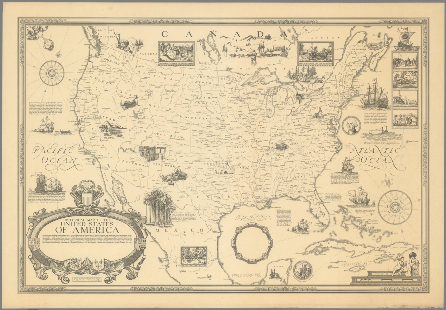 Historical Map of the United States of America. - David Rumsey ...