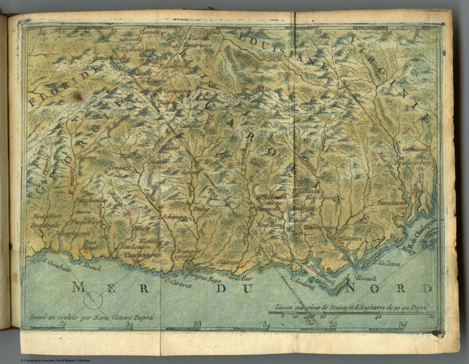 Southern Atlantic Seaboard. - David Rumsey Historical Map Collection