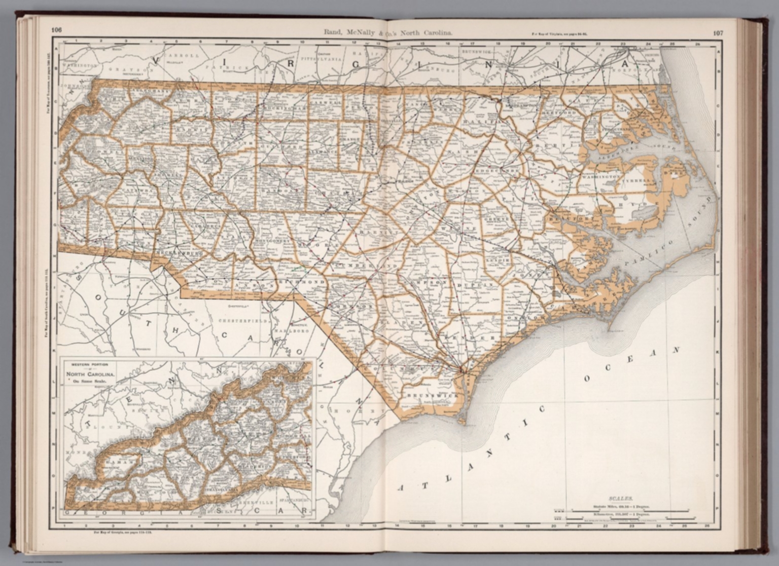 North Carolina. - David Rumsey Historical Map Collection