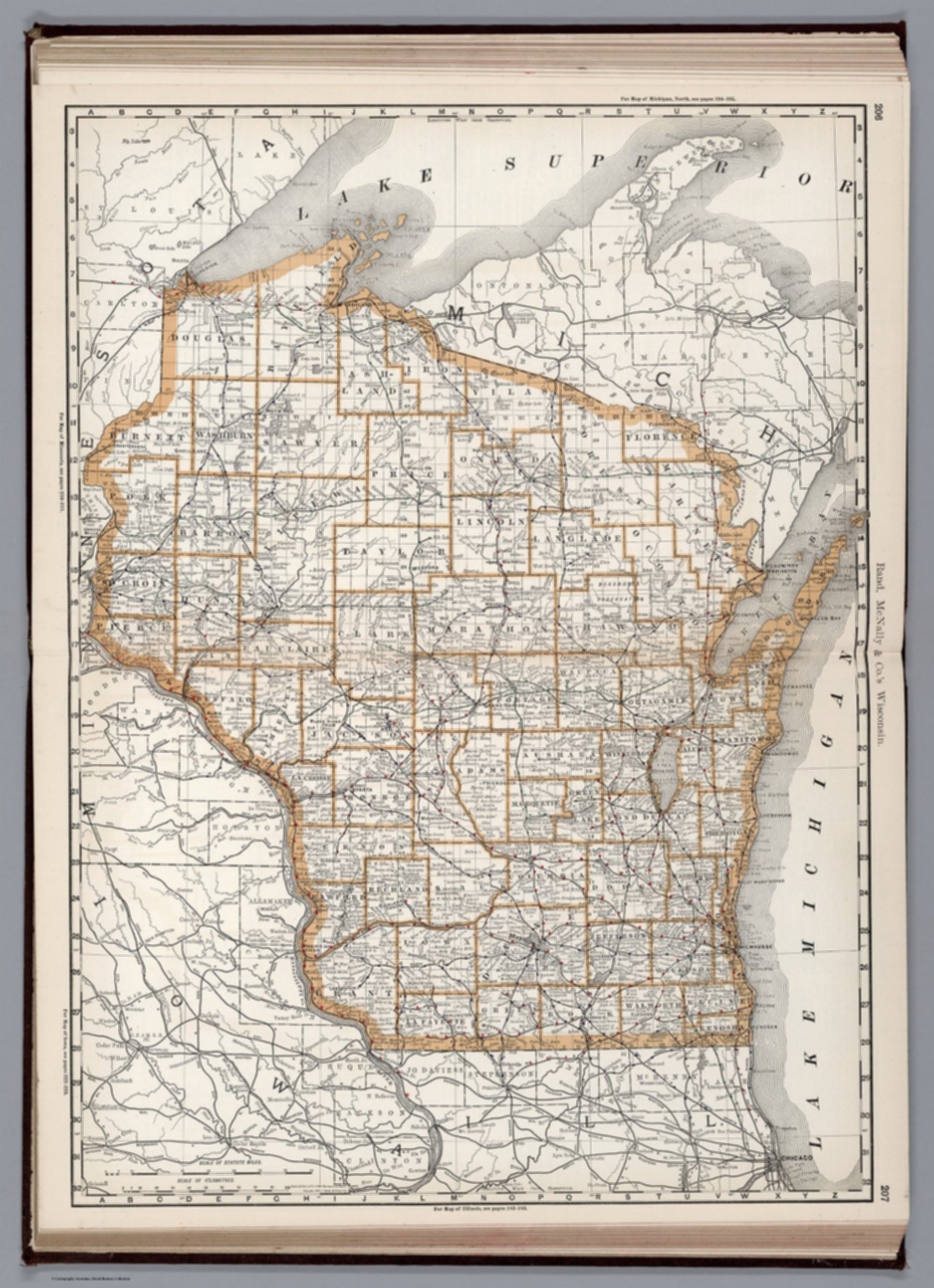 Wisconsin. - David Rumsey Historical Map Collection