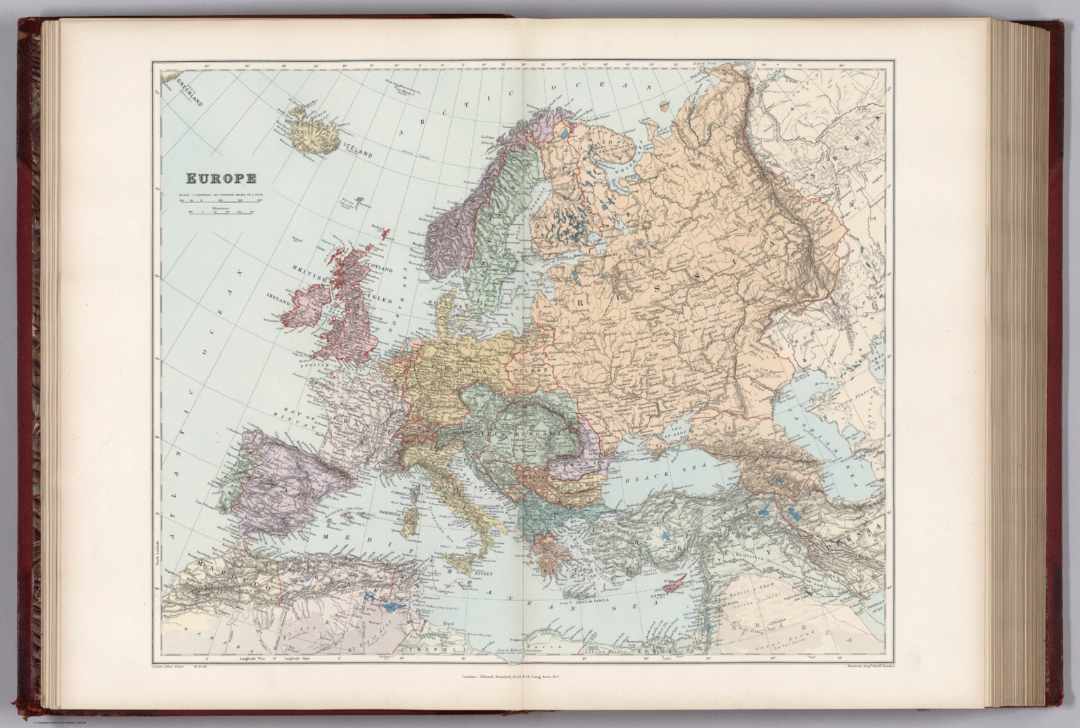 Europe. - David Rumsey Historical Map Collection
