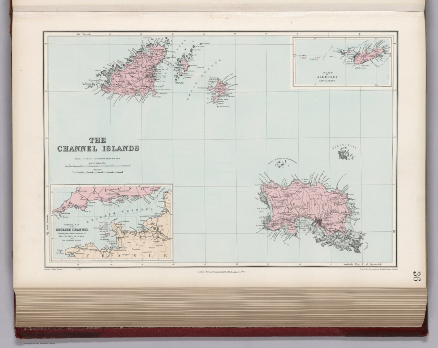Channel Islands. - David Rumsey Historical Map Collection