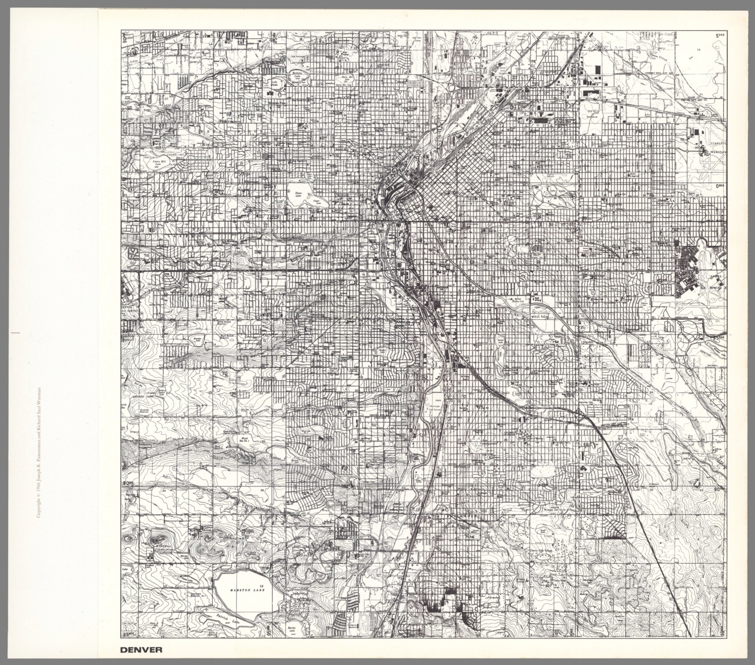 Denver. - David Rumsey Historical Map Collection